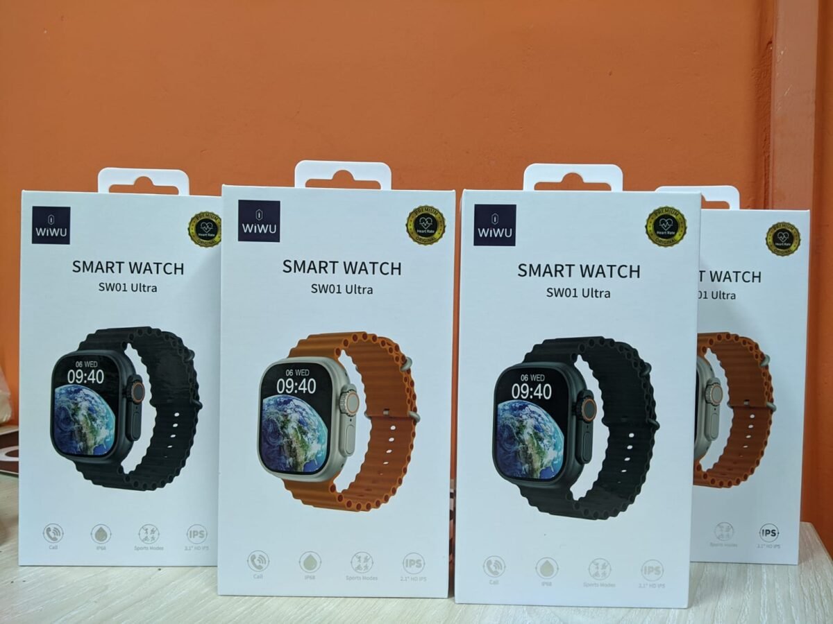 WiWu SW01 Ultra Smart Watch Price in Bangladesh - Orange Color