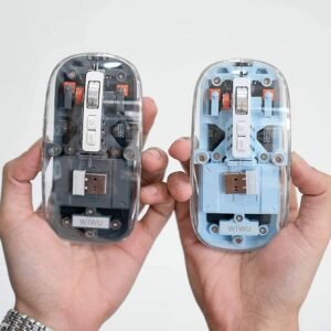 WiWu WM105 Crystal Transparent Wireless Mouse Price in Bangladesh